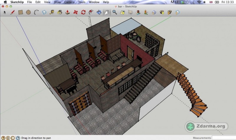 SketchUp Make - modelování objektů ve 3D | Zdarma.org