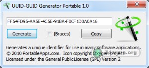 UUID-GUID Generator - generování unikátních identifikátorů (UUID, GUID ...