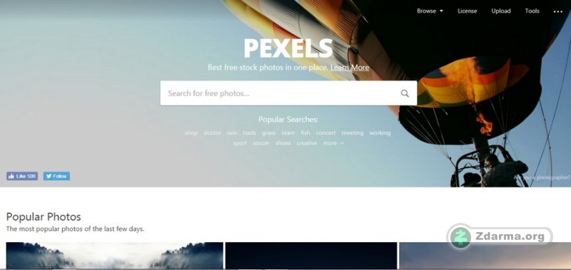 Pexels - databáze volně použitelných fotografií | Zdarma.org